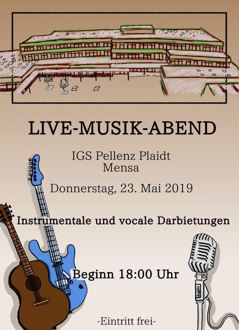 Einladung zum Musikabend 2019 – IGS Pellenz